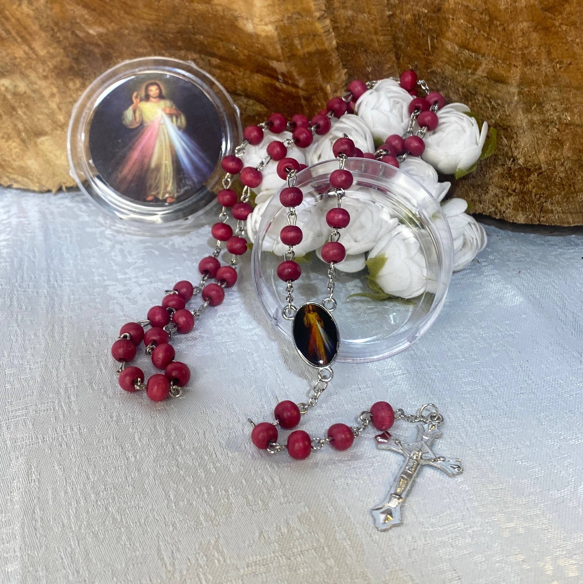 DivineMercy Rosary 20" – Jeni's Gifts